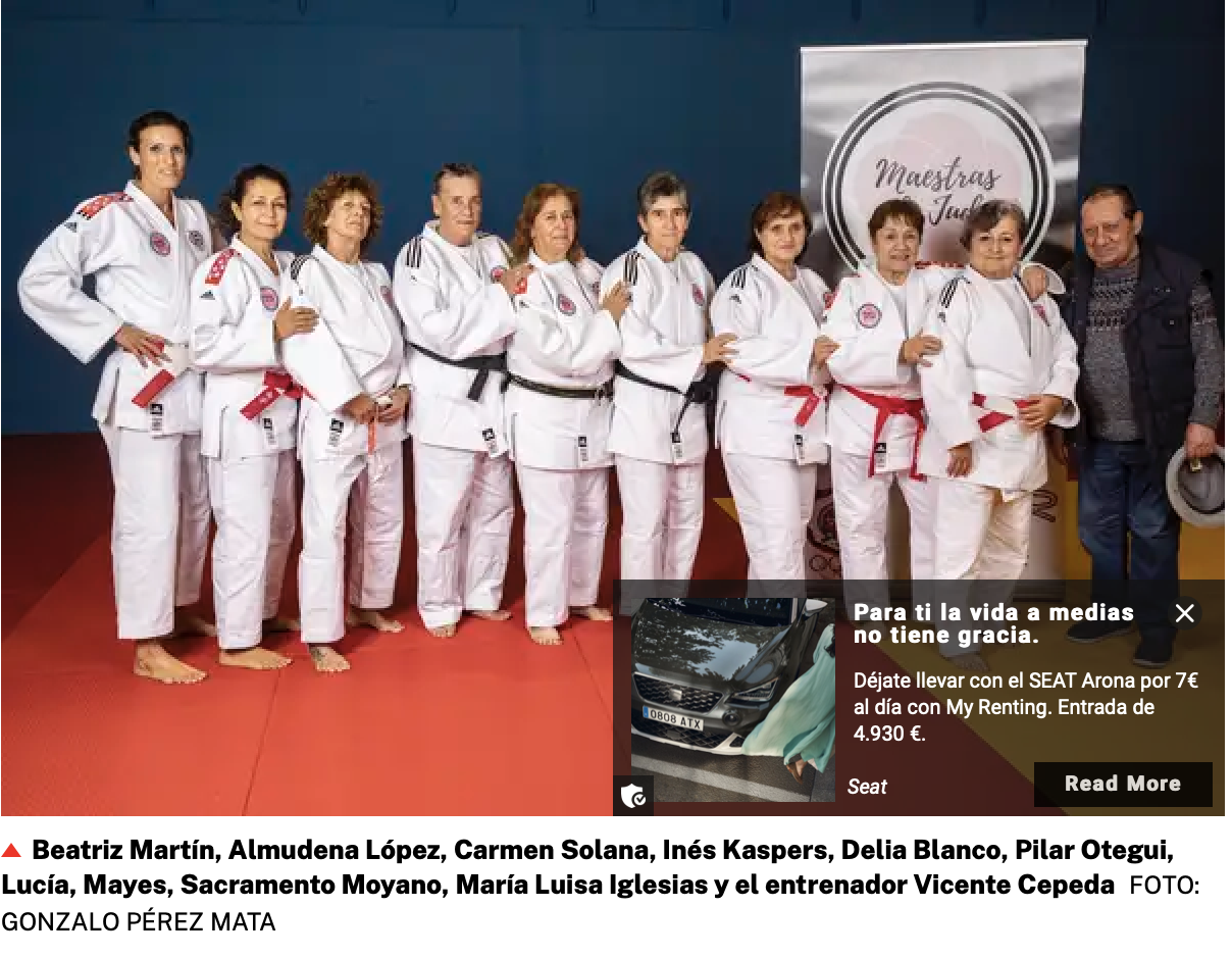 "Con ellas empezó todo: homenaje a las pioneras del judo en España" LA ...